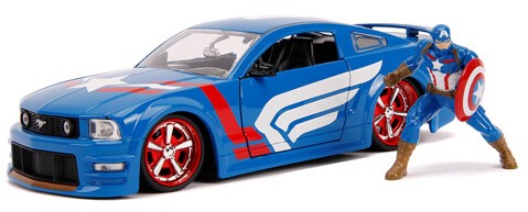 Ford Mustang W/Captain America MARVEL 2006 - Jada